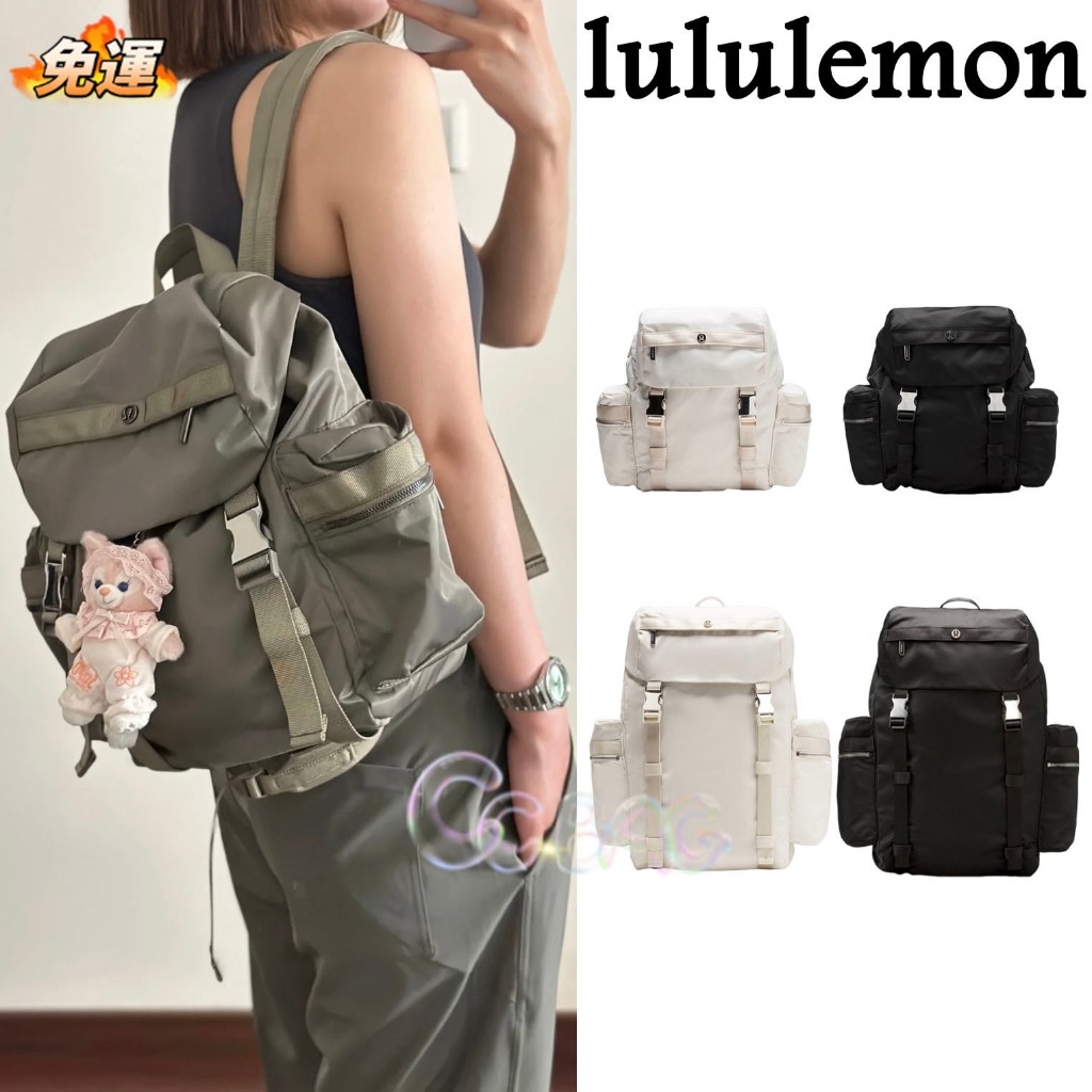 Cc.bag日韓代購🇰🇷 Lululemon Wunderlust背包 防水大容量登山包 多功能雙肩背包 25L/14L | 蝦皮購物