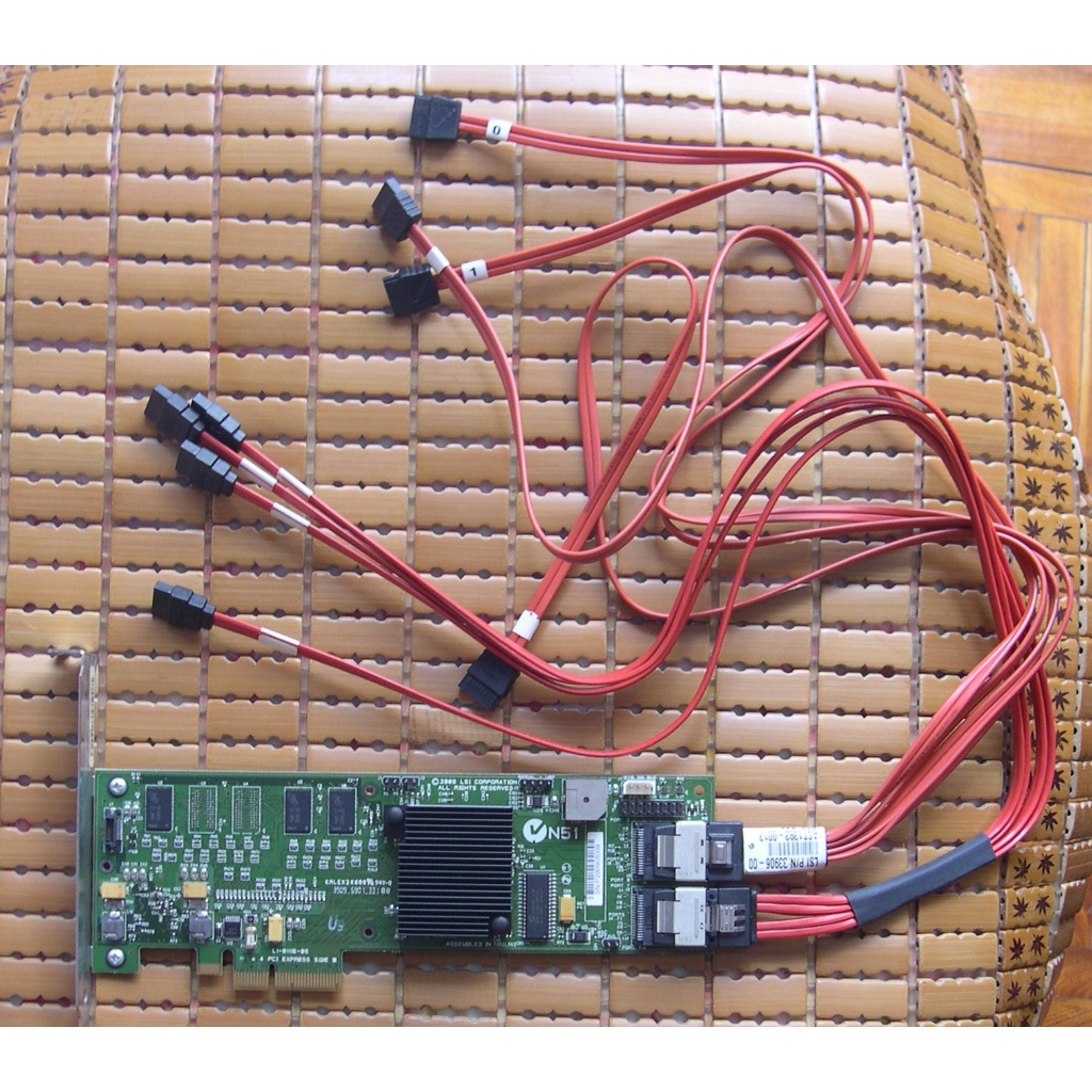 原裝LSI LOGIC MEGARAID MR SAS 8708ELP 陣列卡L1-01116-05 | 蝦皮購物