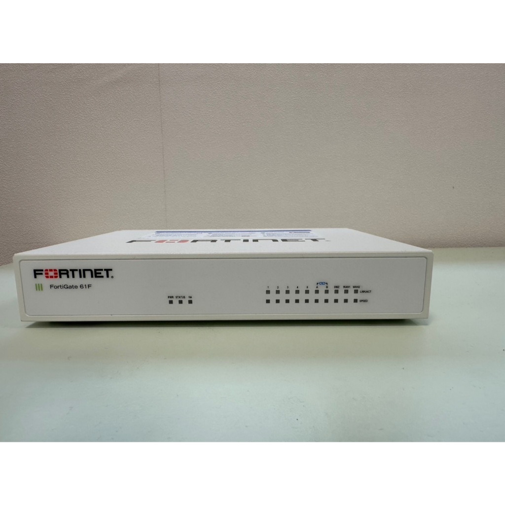 Fortinet FortiGate FG-61F 防火牆， UTP防護授權至2027/02/21 | 蝦皮購物