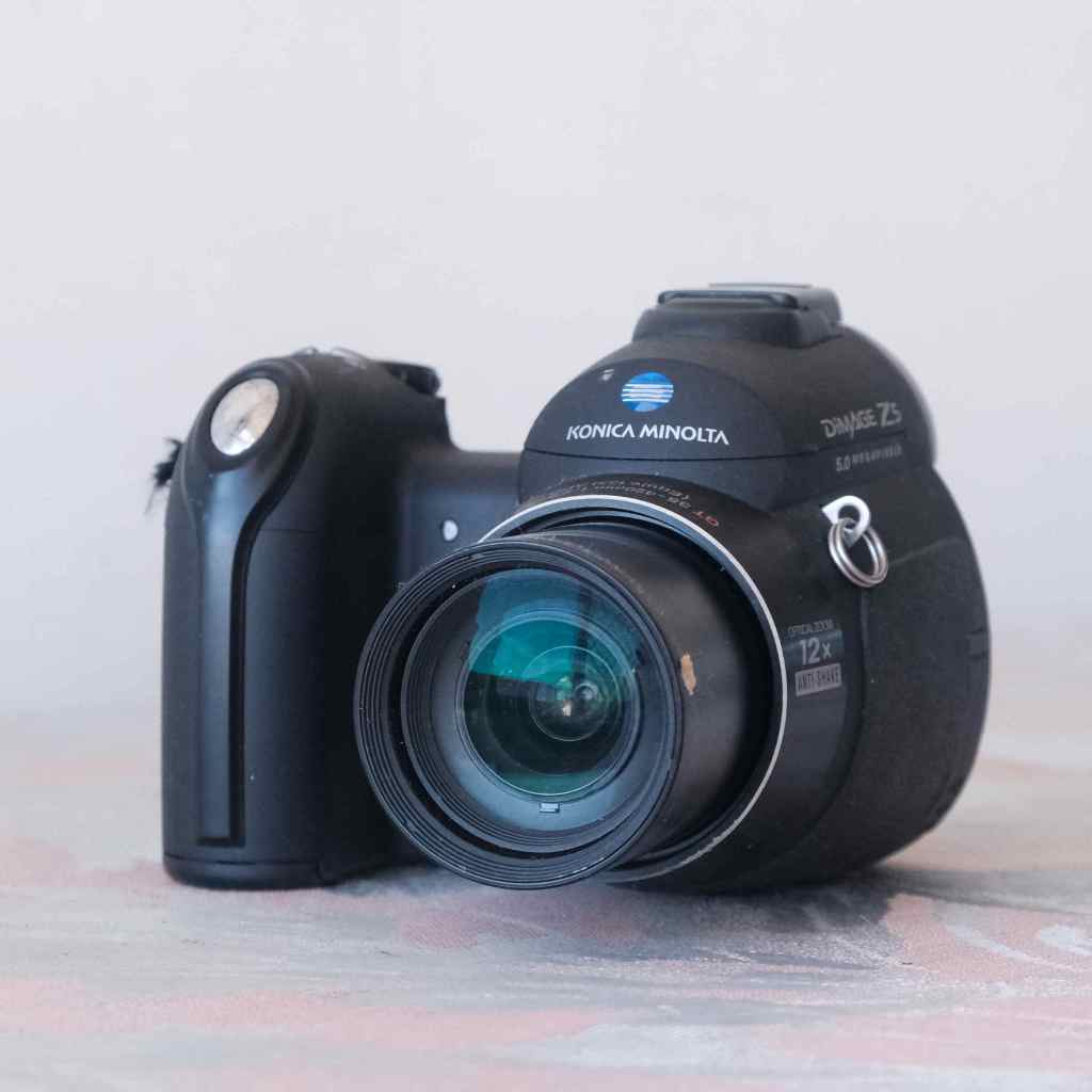 KONICA MINOLTA DiMAGE Z5 CCD 數位相機 (低畫素 粗糙感) | 蝦皮購物