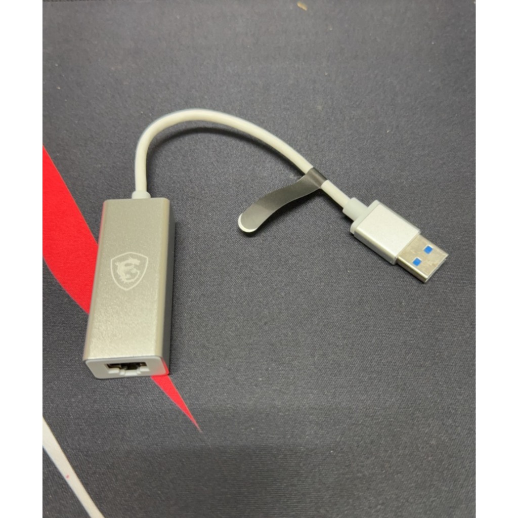 小薇電腦☆淡水@MSI USB3.1 to RJ45 Adapter USB網卡 | 蝦皮購物