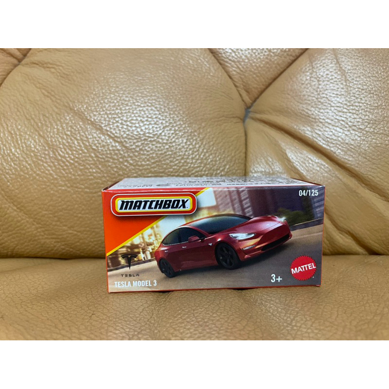 [店小二]現貨 正版 全新 matchbox Tesla Model 3特斯拉 電動車 小汽車 | 蝦皮購物