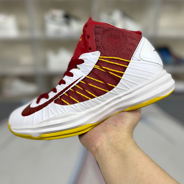 免運Nike Hyperdunk Lunar Lebron James 籃球鞋 紅白黃 運動鞋 防滑耐磨 彈力好 | 蝦皮購物