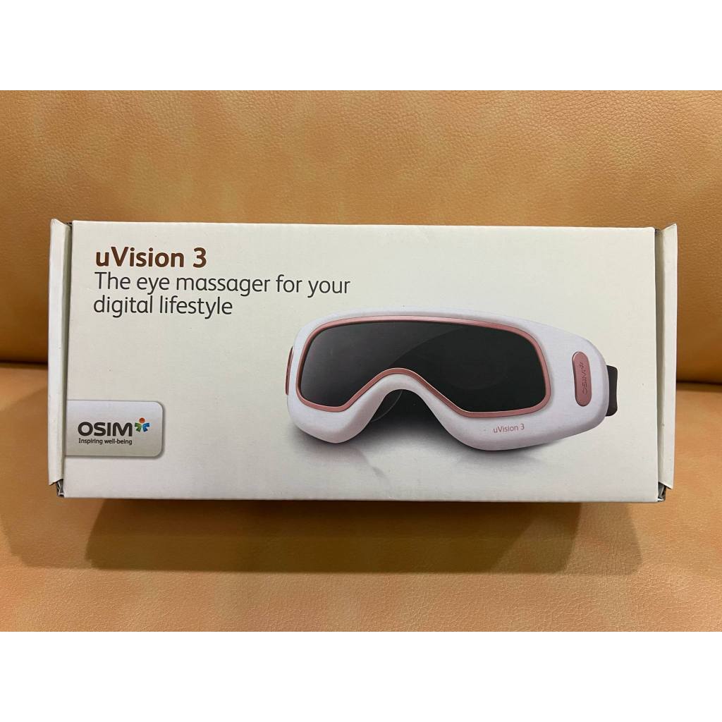 全新 OSIM uvision 3 眼部按摩舒壓器 (白) | 蝦皮購物