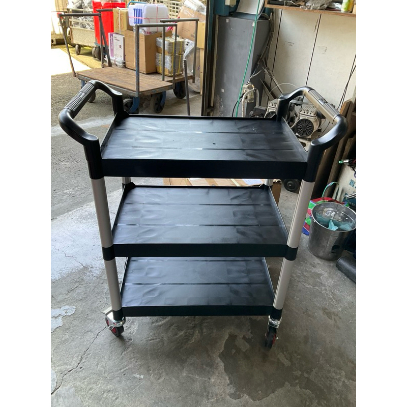 八德國際家庭五金 HUA SHUO 華塑塑膠 標準型三層推車 808A 置物車 工具車 三層餐車 餐廳推車 | 蝦皮購物