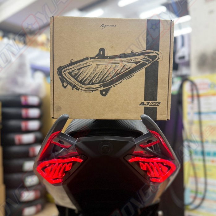 【榮銓】AJ DRG尾燈🔥現貨🔥LED尾燈 煞車燈導光 序列式方向燈 驗車模式 迎賓動畫 關機動畫 | 蝦皮購物