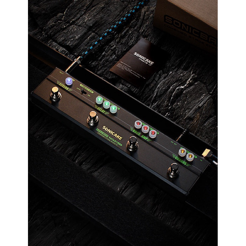 🔥最新最輕巧地版型效果器🔥Sonicake｜Sonibar Rockstage 全新品公司貨 【世品樂器】 | 蝦皮購物