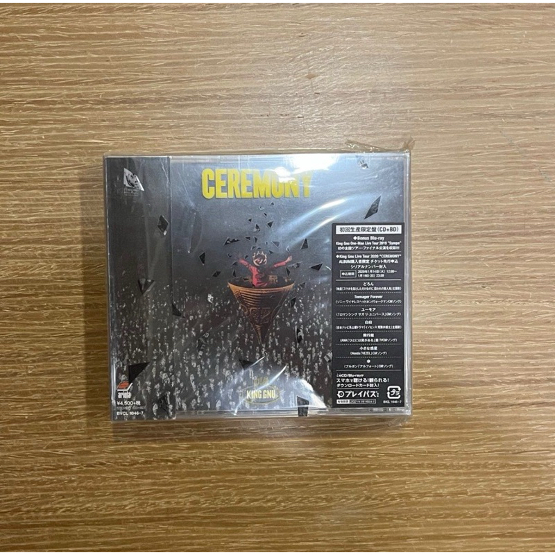King gnu Ceremony 初回(cd+bd) | 蝦皮購物
