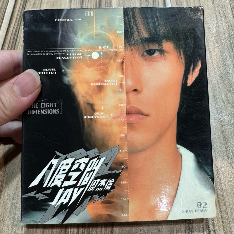 喃喃字旅二手CD 多細紋《周杰倫-八度空間 CD+VCD》2002 阿爾發（已試聽） | 蝦皮購物
