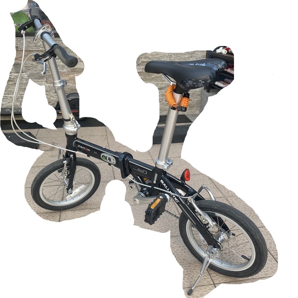 DAHON DOVE 412 BYA412 折疊車 藍黑色 絕版近全新 迷你摺疊車 | 蝦皮購物