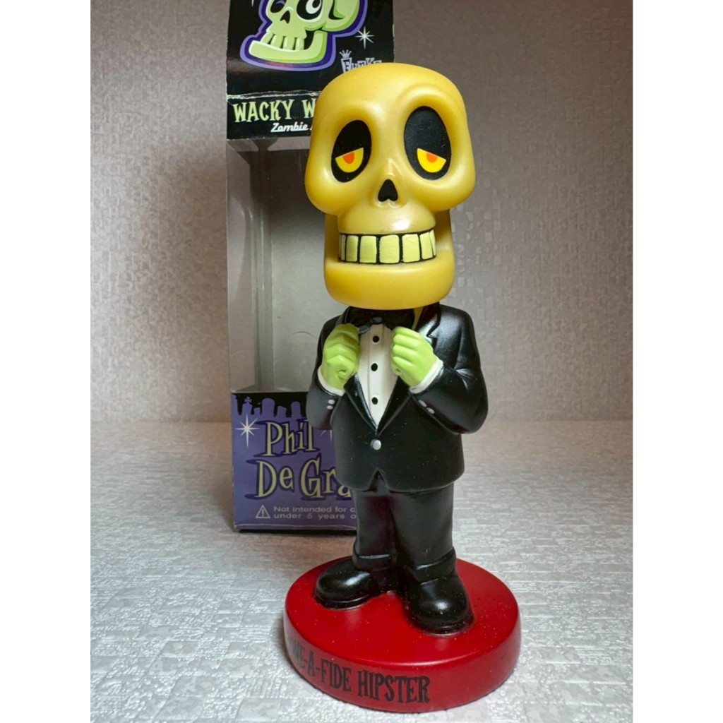 【烏力烏力屋】 Funko Wacky Wobbler zombie Phil De Grave 搖頭娃娃 已拆 內詳 | 蝦皮購物