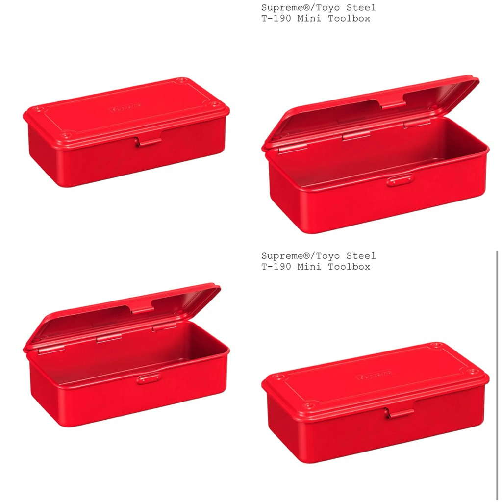 Supreme Toyo Steel T-190 Mini Toolbox | 蝦皮購物