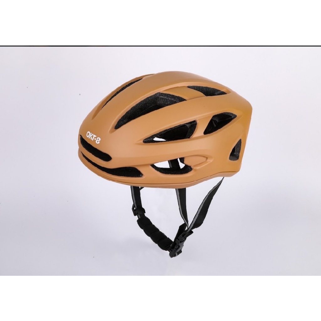 OCTO Tunnel OKT-8 公路車 單車 安全帽 空力帽 奶茶色 | 蝦皮購物