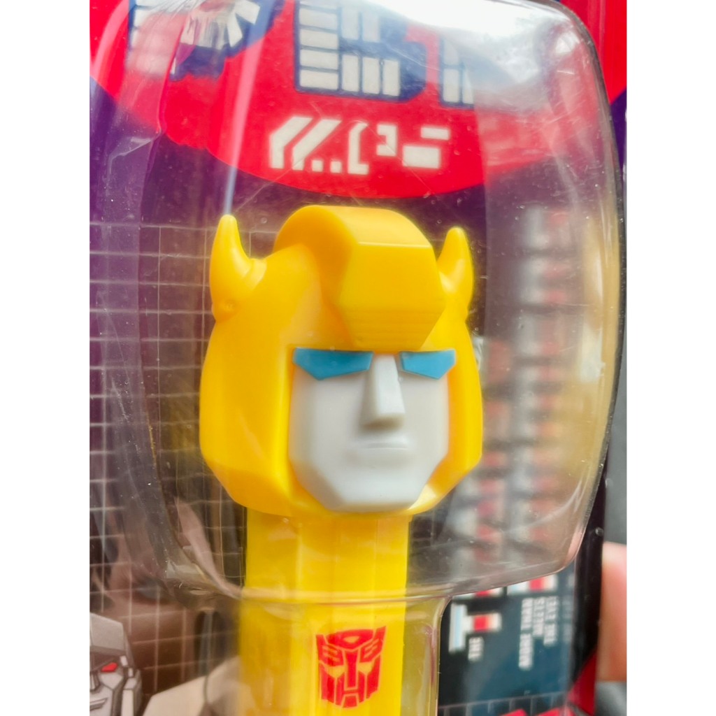 PEZ 變形金剛 大黃蜂 transformers Bumblebee 玩偶水果糖 糖果盒 給糖器 貝思 收集 | 蝦皮購物