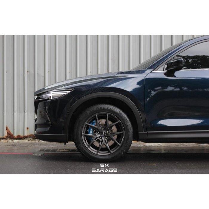 【超鑫國際】 RAYS VV21S 19吋鋁圈 5孔114.3 5孔108 槍灰 馬自達 MAZDA CX5 實裝圖 | 蝦皮購物