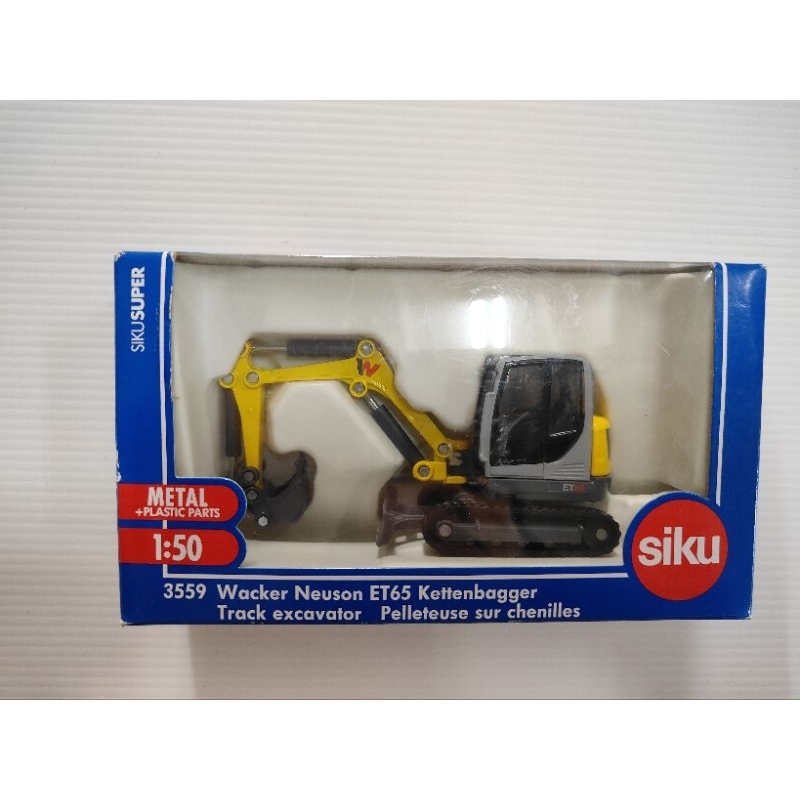 全新盒損 SIKU 1:50 Super Wacker Neuson ET 65履帶挖掘機 SU3559 | 蝦皮購物
