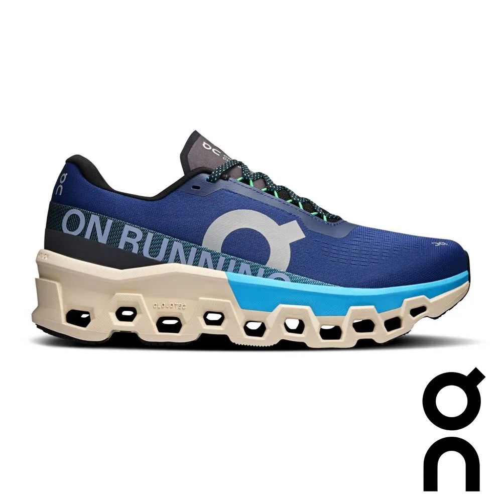【瑞士 ON】男Cloudmonster 2運動健行鞋『風暴藍/地平線藍』3ME1012 戶外 露營 登山 健行 運動 | 蝦皮購物