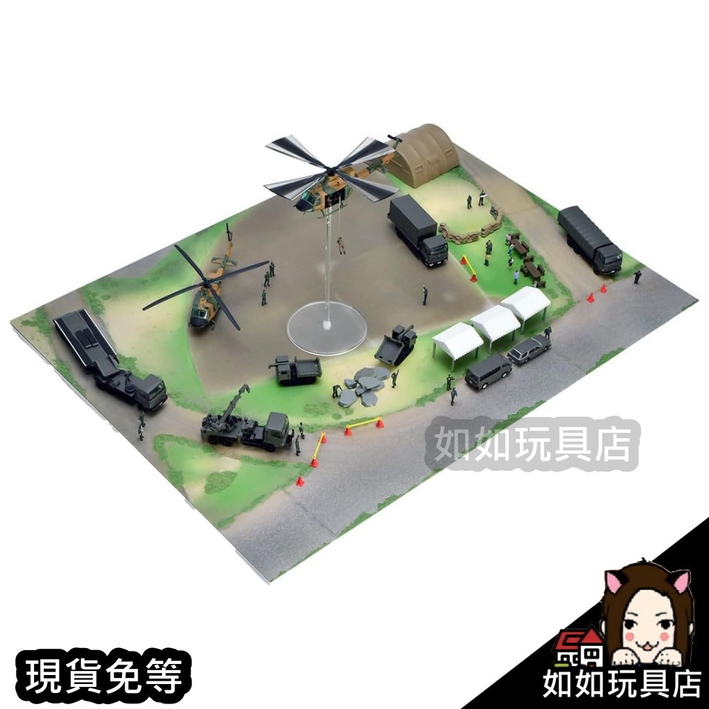 TOMYTEC 330219 GJ！作業車輛百景 003R～自衛隊防災訓練現場～(整組出貨) N規1/150鐵道軍武微縮 | 蝦皮購物