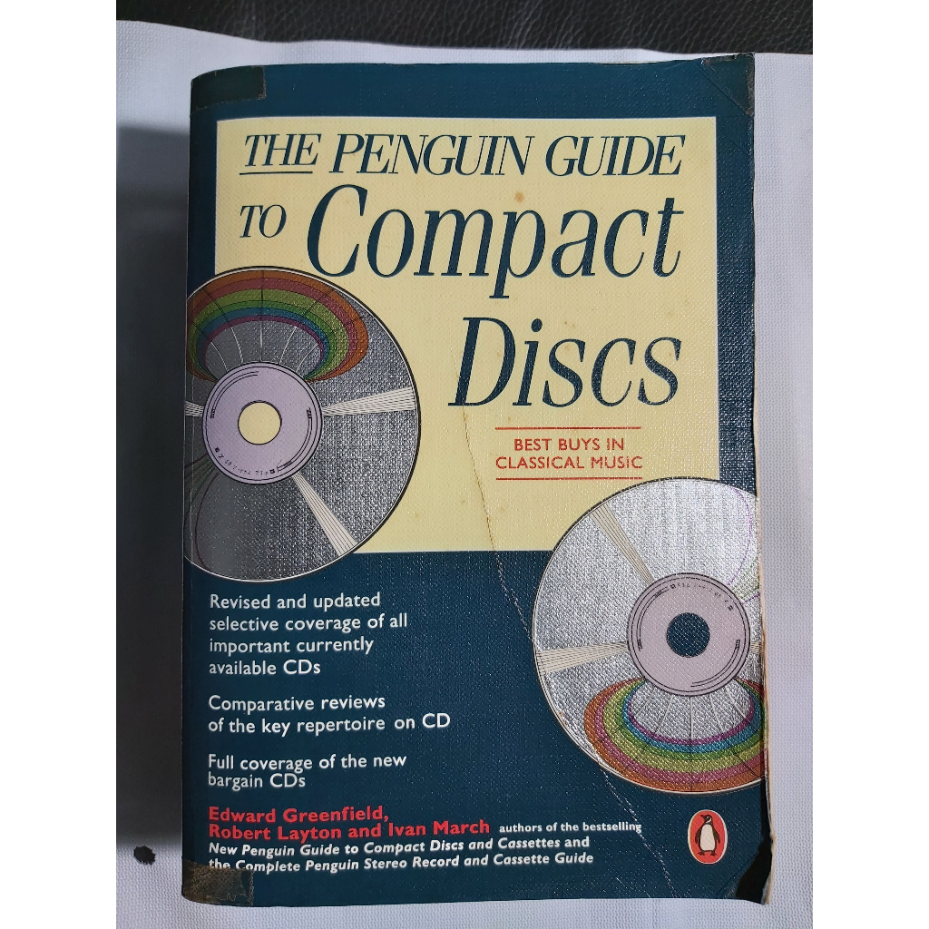 (英文) 企鵝唱片指南 Penguin Guide to Compact Discs (1990) | 蝦皮購物