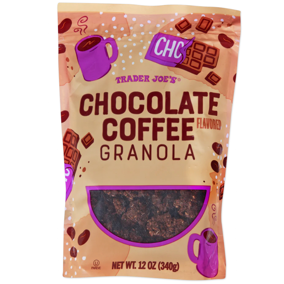新品上架[Ahno 美國代購]Trader Joe’s 缺德舅｜巧克力咖啡口味格蘭諾拉麥片｜巧克力｜麥片｜Granola | 蝦皮購物