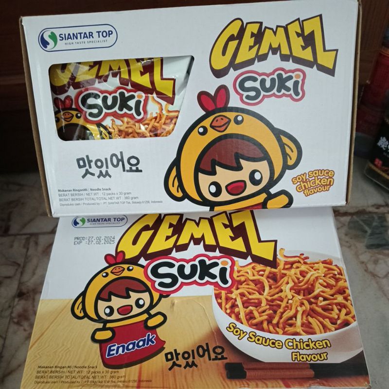 SUKI 韓式小雞麵12入 360克 2025.2.27 | 蝦皮購物