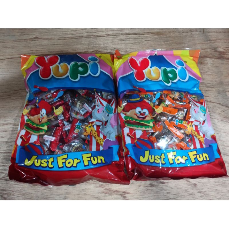 Yupi 啾皮漢堡QQ糖 漢堡可樂糖 378克 袋裝 漢堡軟糖 漢堡QQ糖 啾皮QQ糖 QQ軟糖 橡皮糖 漢堡糖 | 蝦皮購物