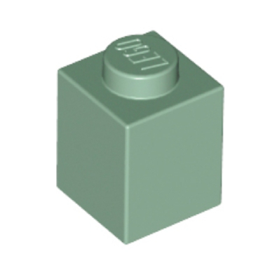 COOLPON｜這是樂高®LEGO®的正版零件 Brick 1x1 3005 35382 4521948 砂綠 | 蝦皮購物