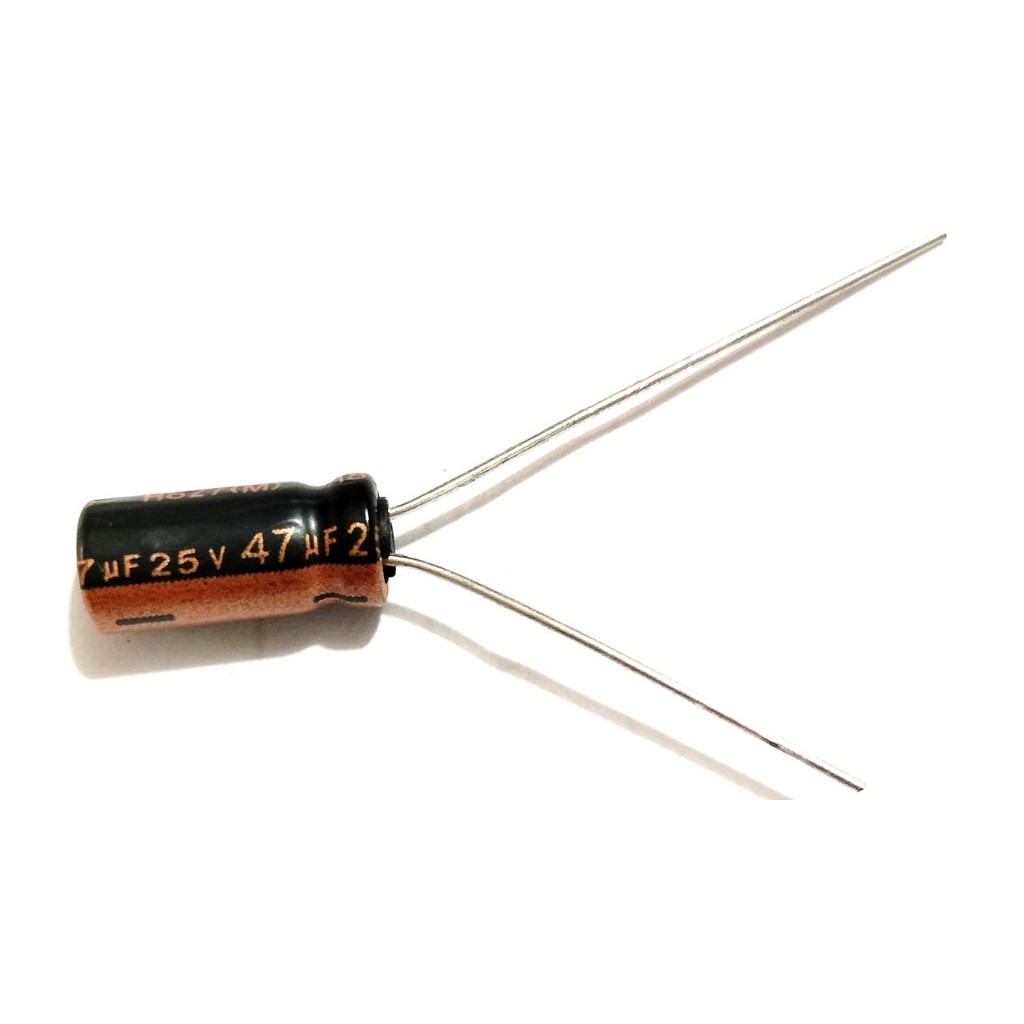 Lelon HF系列 47uF 25V Low ESR 直插式高級電解電容 5mmX11mm | 蝦皮購物