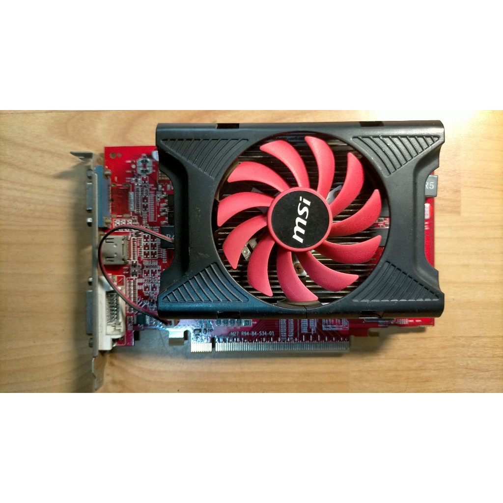 E.PCI-E顯示卡-微星 MSI R6670-MD2GD3 GDDR3 128bit HDMI 直購價240 | 蝦皮購物