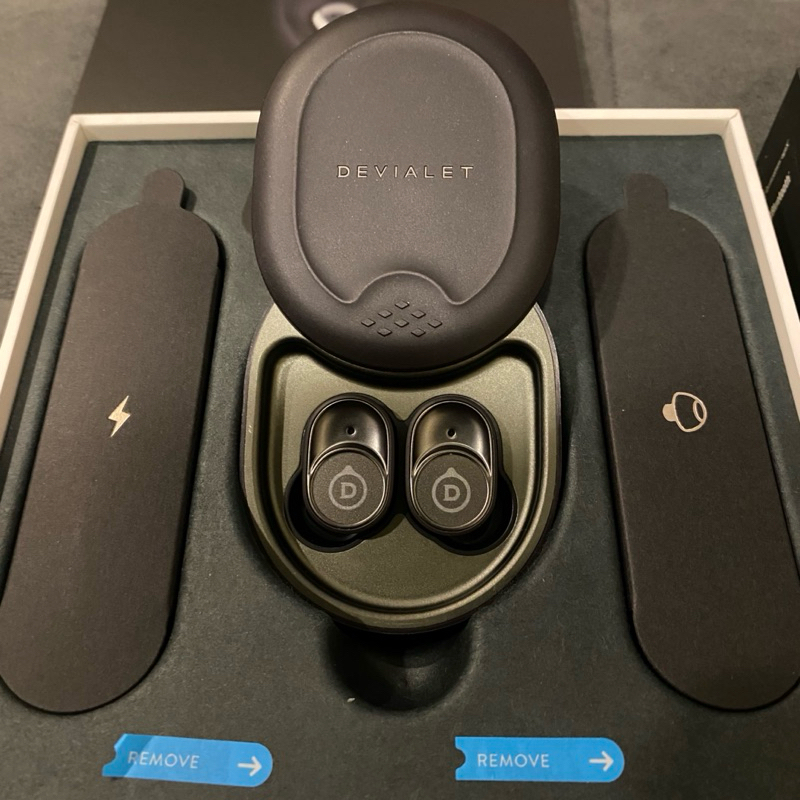 Devialet Gemini 第一代藍牙降噪無線耳機 少用 耳機電力問題（詳看描述） | 蝦皮購物
