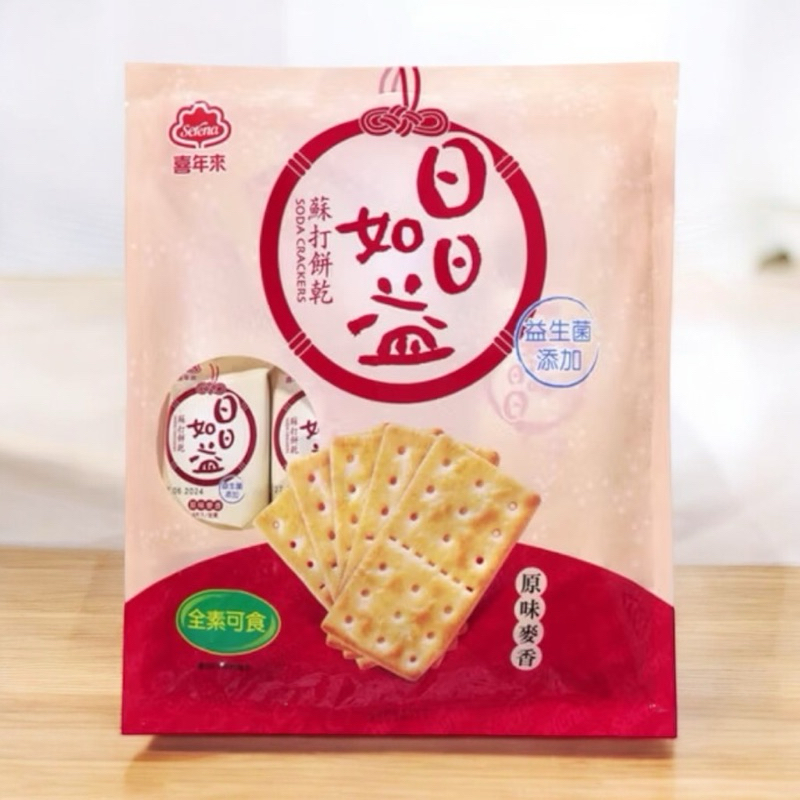 【喜年來】日日如意蘇打餅乾228g(4片x12包) | 蝦皮購物