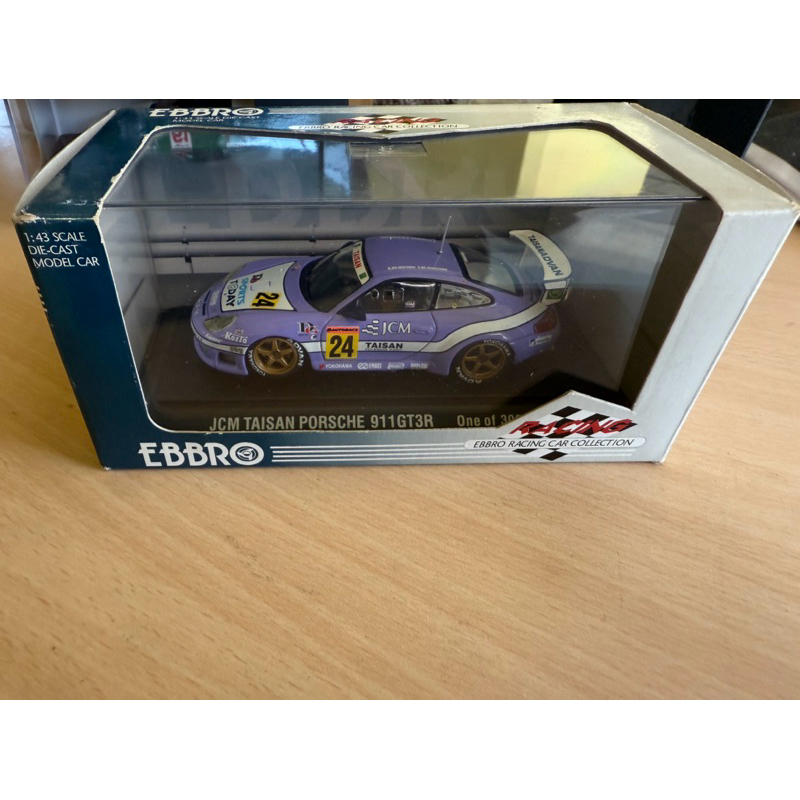 EBBRO JGTC PORSCHE 911GT3R 1/43 模型車 | 蝦皮購物