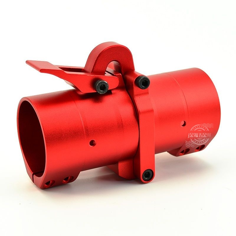 優 管夾 單邊管夾 u型管夾 p型管夾 D25mm 30mm 35mm 40mm碳管橫向折疊件 機臂管座管夾CNC鋁合金 | 蝦皮購物