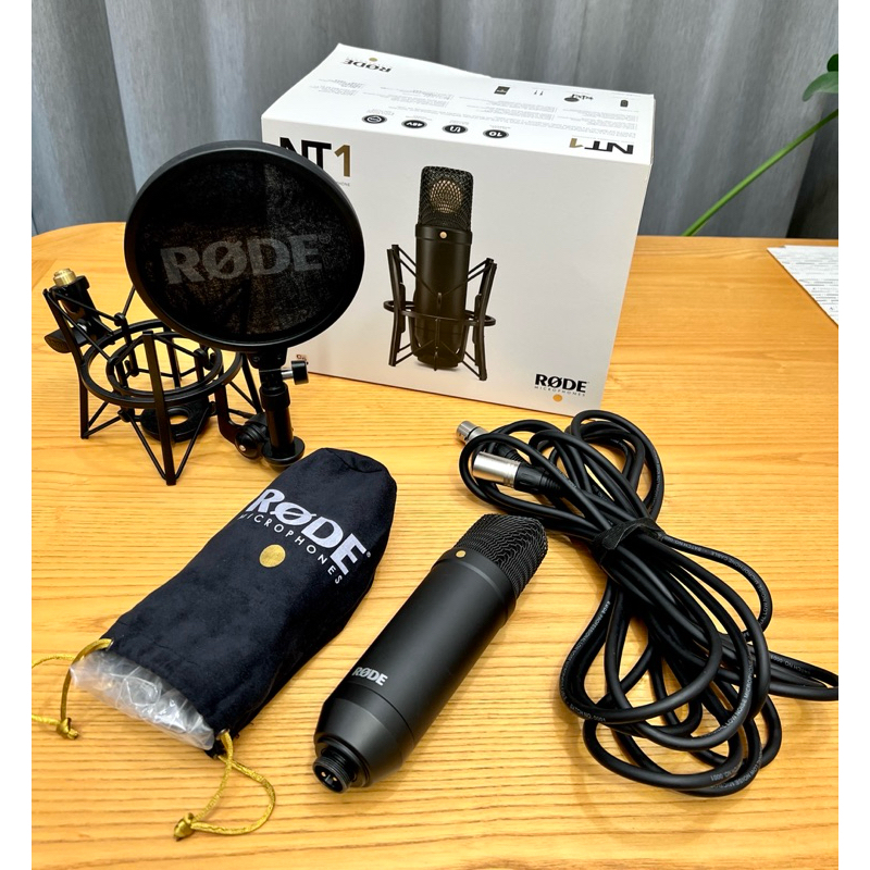 Rode NT1 KIT 經典電容式麥克風套組 不是5th或serious 廣播 錄音 二手 僅拆封測試 超新 | 蝦皮購物