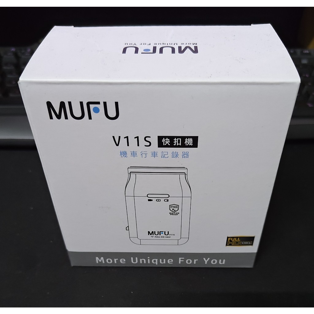 [二手品] 僅用一次 MUFU 機車行車記錄器 V11S快扣機 付64G記憶卡 | 蝦皮購物