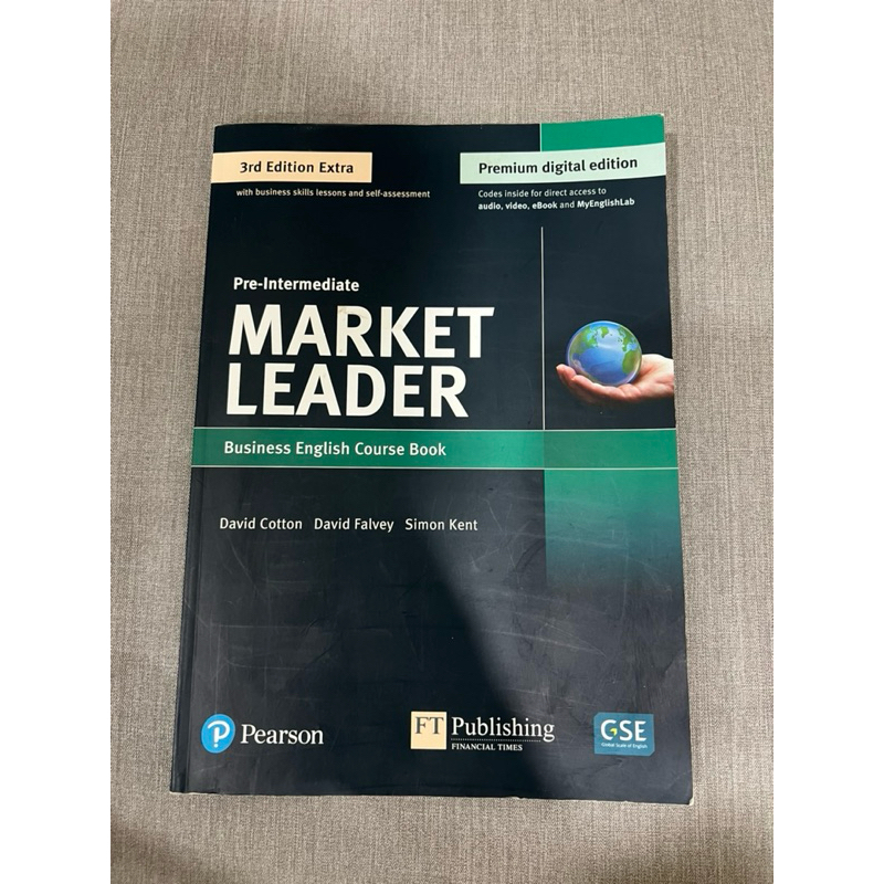 Market leader 3/e Extra (pre-intermediate) course book | 蝦皮購物
