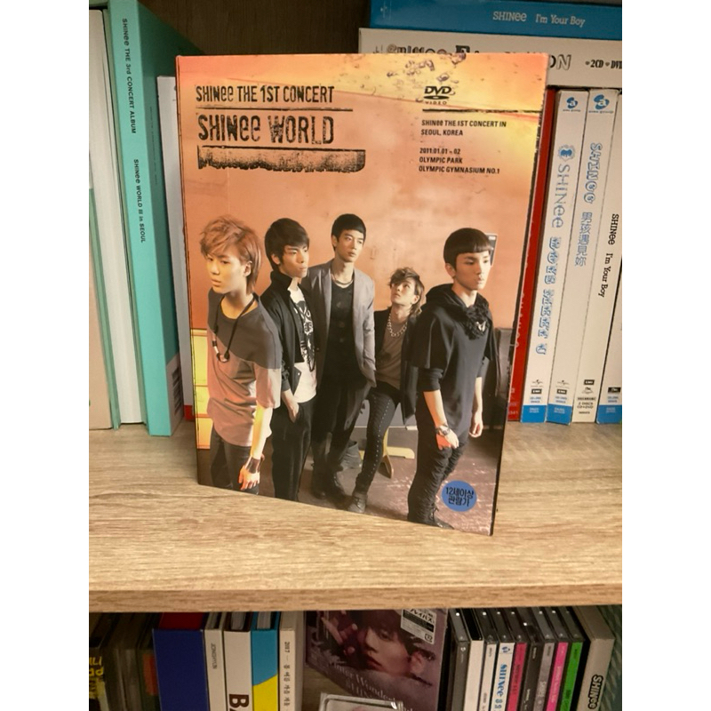 SHINee THE 1ST CONCERT SHINee WORLD 二手 DVD 一巡 | 蝦皮購物