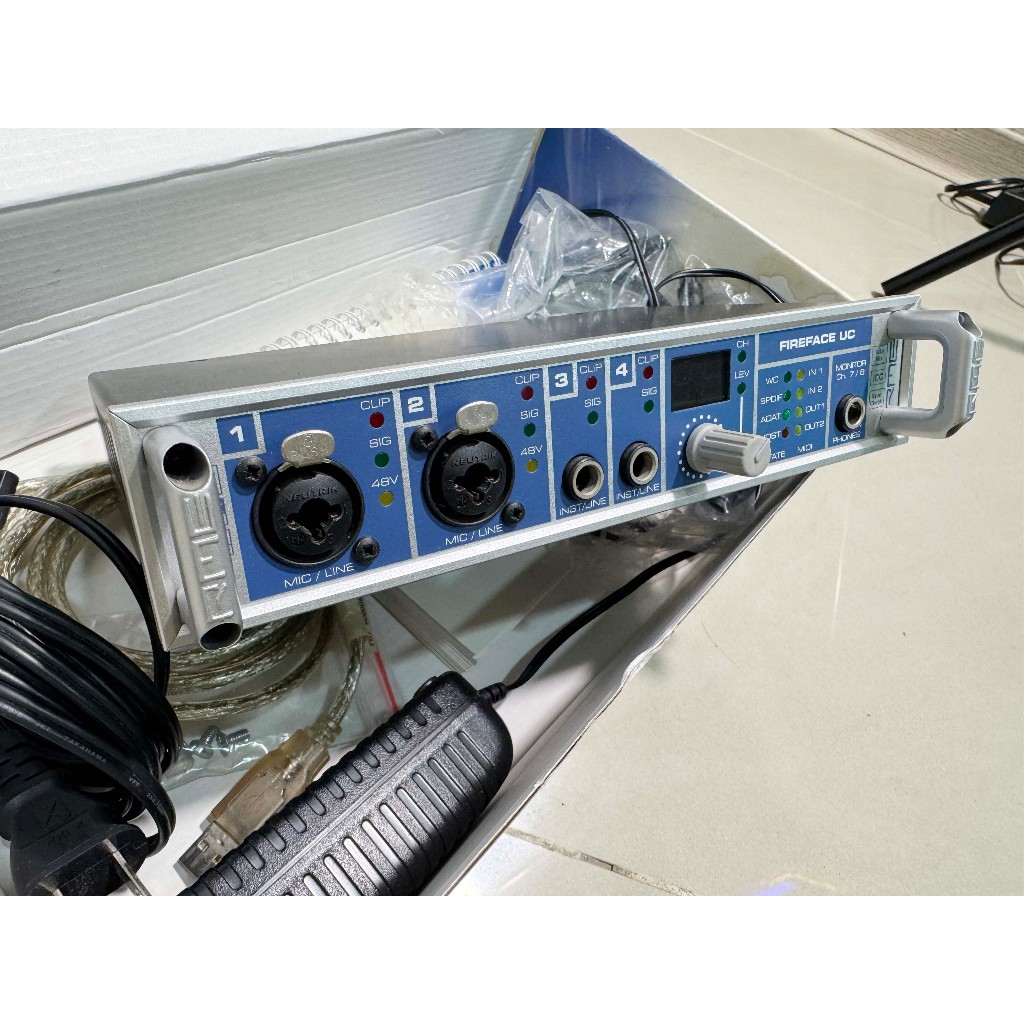RME Fireface UC USB 專業錄音介面 24-bit/192kHz | 蝦皮購物