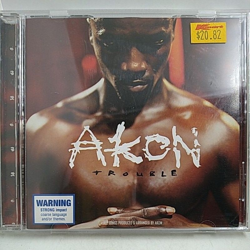 原版 阿肯AKON / 麻煩 Trouble / 二手西洋嘻哈樂CD | 蝦皮購物