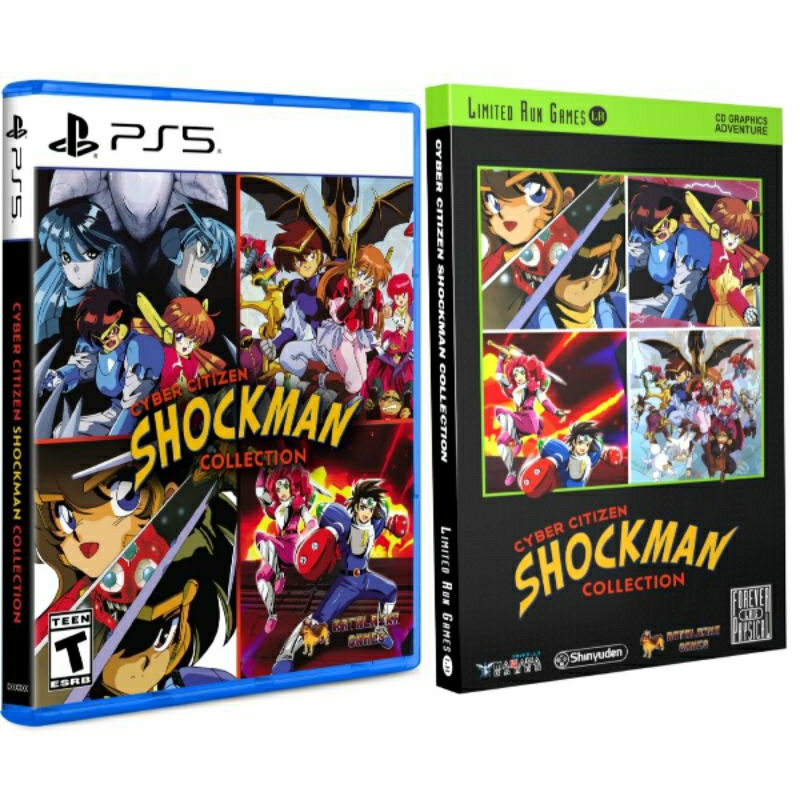 【全新商品】PS5遊戲 Cyber Citizen Shockman 改造町人合輯 (123+零) 支援英日文 | 蝦皮購物