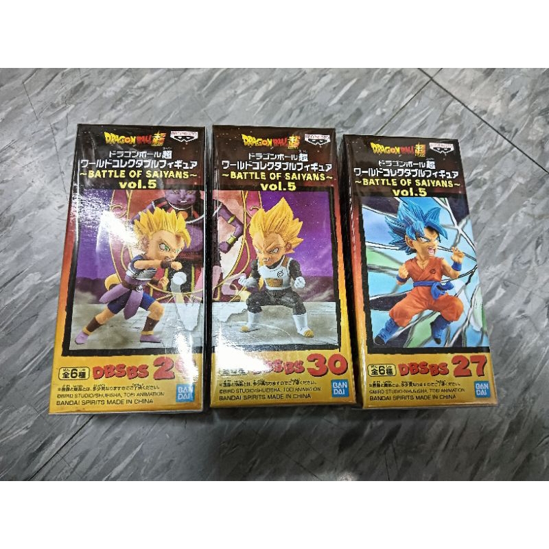 七龍珠超WCF vol.5代理版三隻500元 | 蝦皮購物