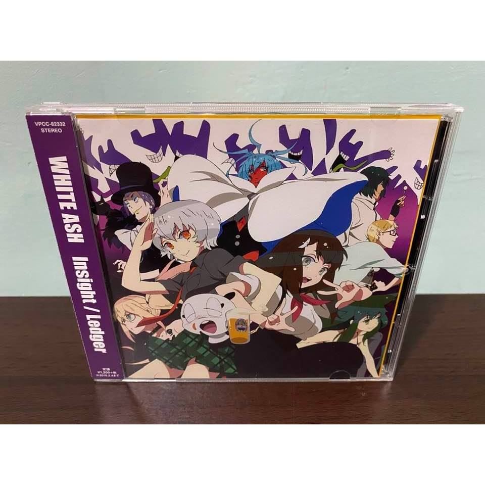 科學小飛俠Crowds 日版 通常盤 CD+附錄貼紙 WHITE ASH Insight ED 一之瀨初 現 派曼 | 蝦皮購物