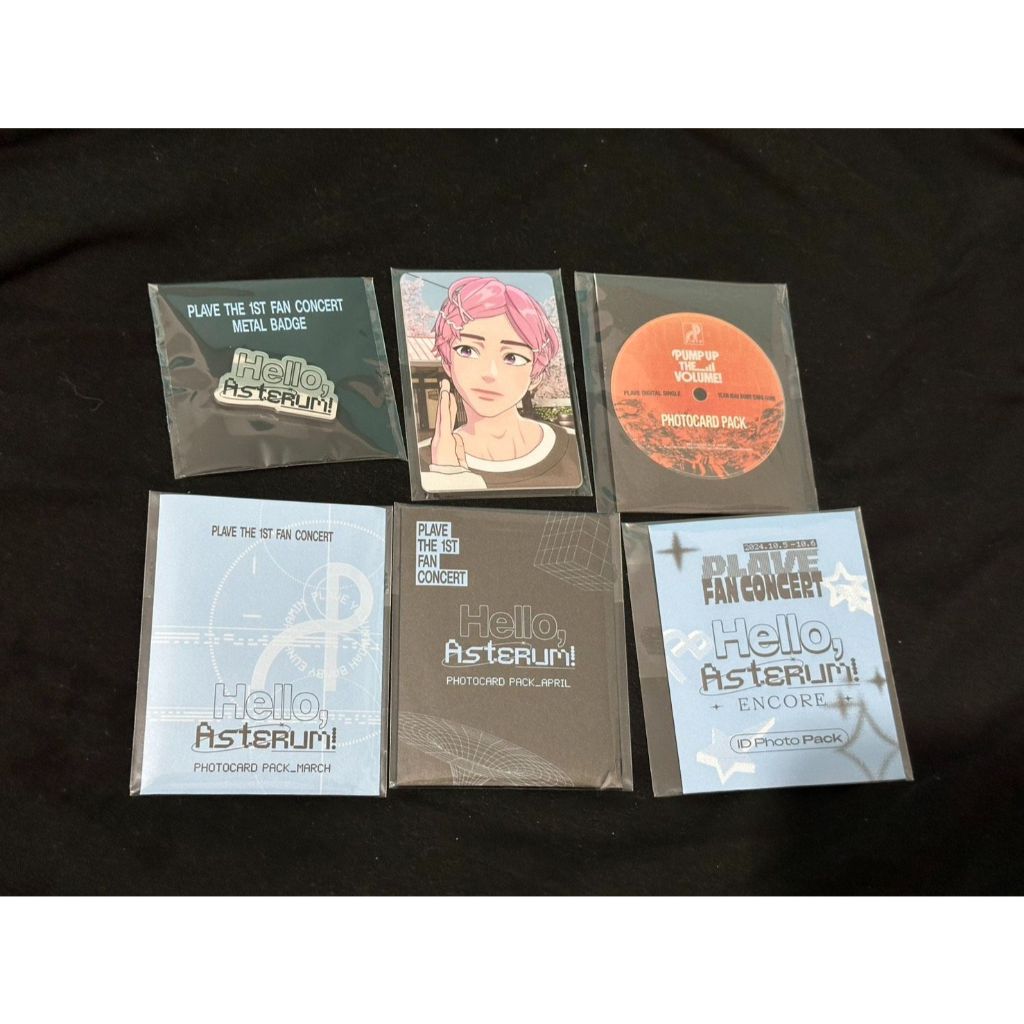 【PLAVE】VLAST 官方 周邊 小卡 金屬徽章 吊飾 手幅 壓克力 不定時出清 | 蝦皮購物