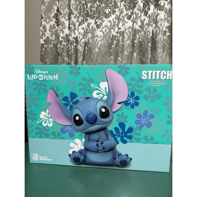 野獸國 Disney全新現貨 正版授權 VPB-SB03唐老鴨、VPB-005星際寶貝史迪奇，大型搪膠存錢筒 | 蝦皮購物