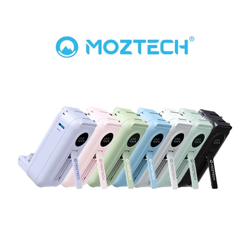 MOZTECH 】有Wh標示 ！蝦幣回饋200 ！太空艙 輕巧多功能口袋行動電源 官方授權販售 墨子科技 | 蝦皮購物