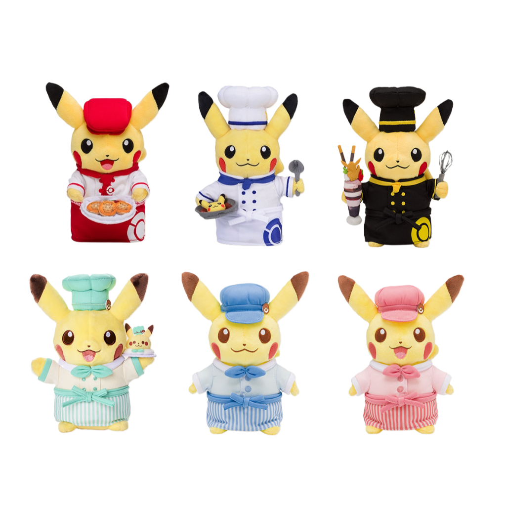 Pokemon Plush doll Pikachu Pokémon Cafe Pikachu Series | 蝦皮購物