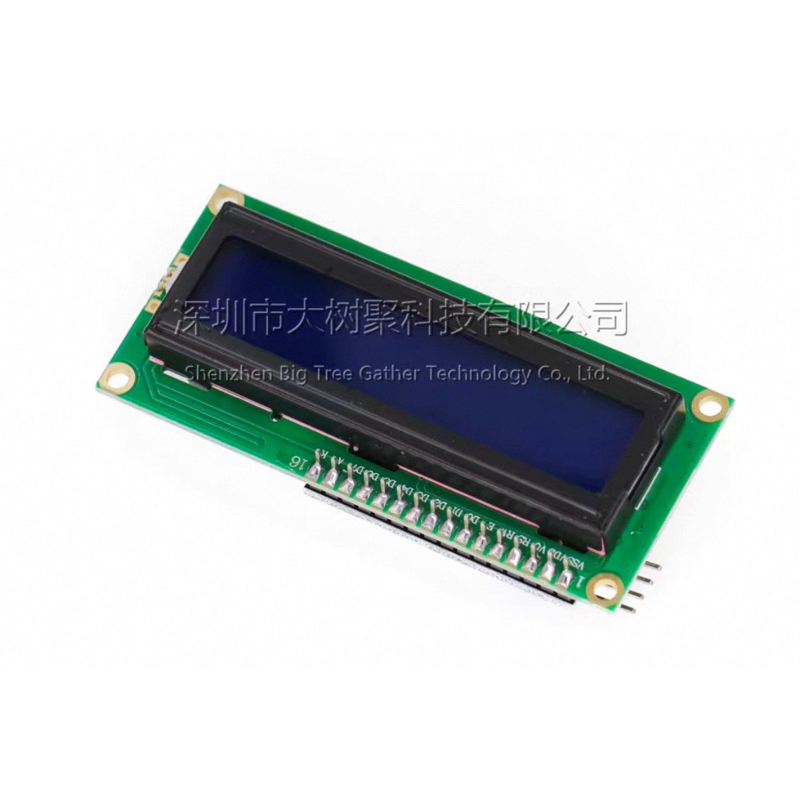 [RWG] LCD1602A 液晶顯示器 IIC 藍底白字/綠底白字 | 蝦皮購物