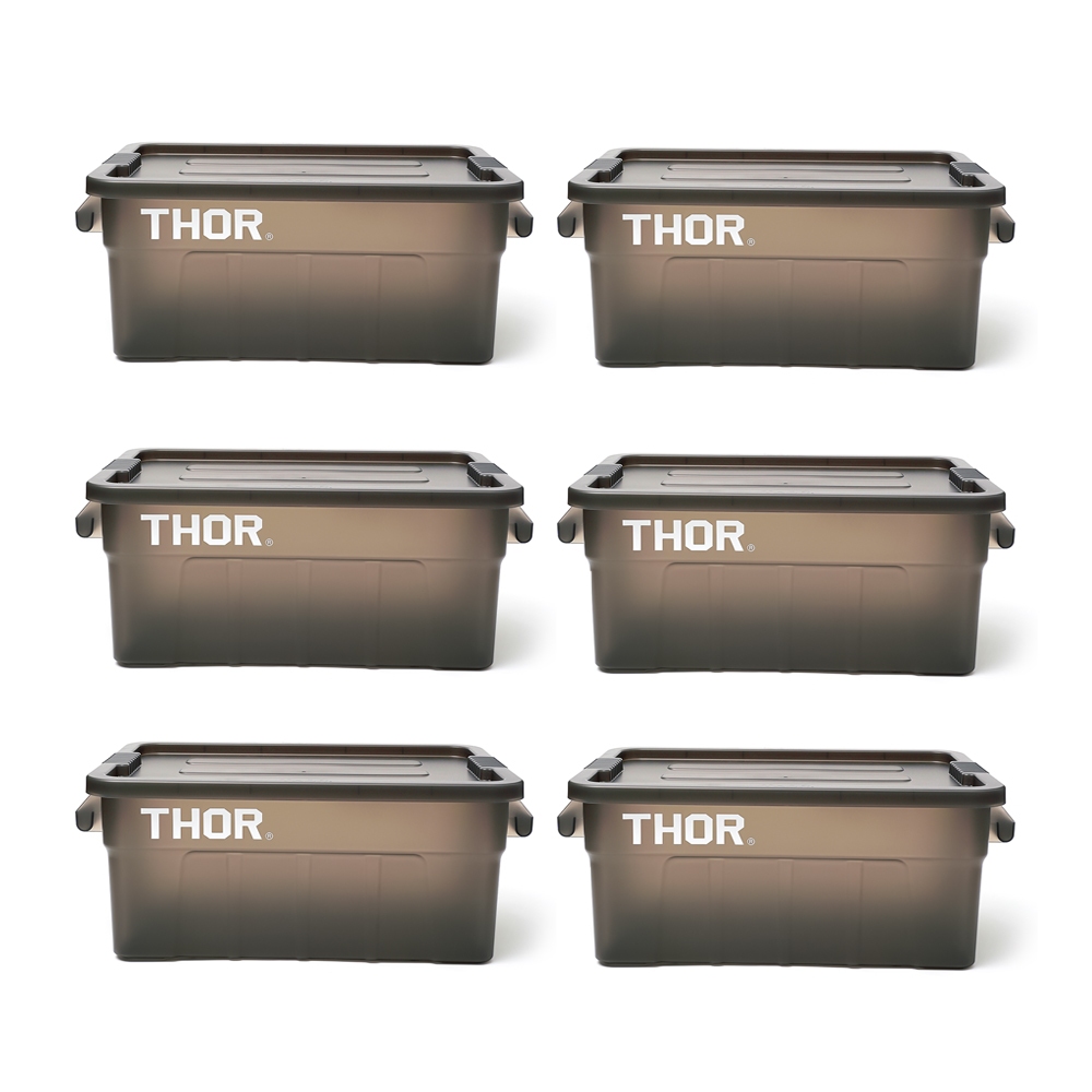 THOR BOX 收納箱 53L/75L 6入組 黑色/沙色 台灣總代理公司貨 置物箱 露營箱 裝備箱 索爾箱 雷神箱 | 蝦皮購物