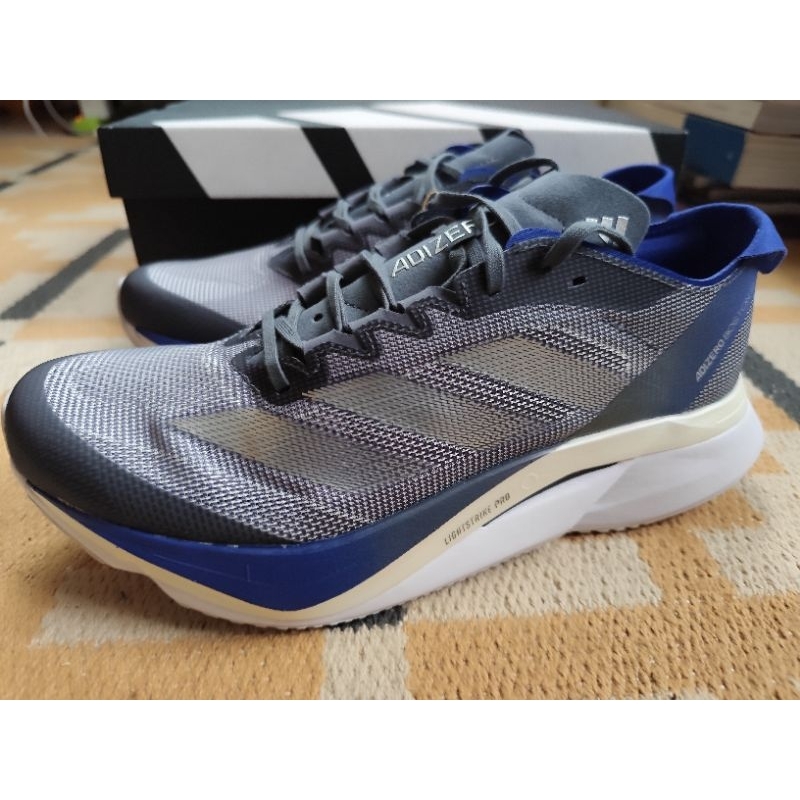 原價$4280 真品 adidas adizero Boston 12 27公分 馬拉松慢跑 pro adios evo | 蝦皮購物