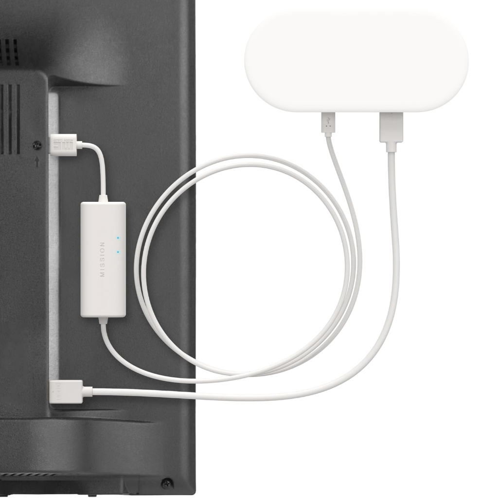 Mission USB 充電線-不含主機 適 Google TV Streamer / Chromecast 4K HD | 蝦皮購物